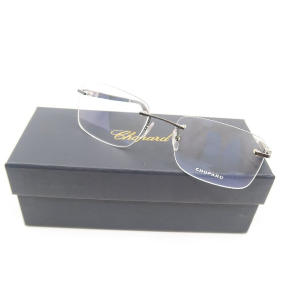 Chopard Eyeglasses | Accessories | Chopard Vchf58 Ok59 Rimless Gunmetal ...